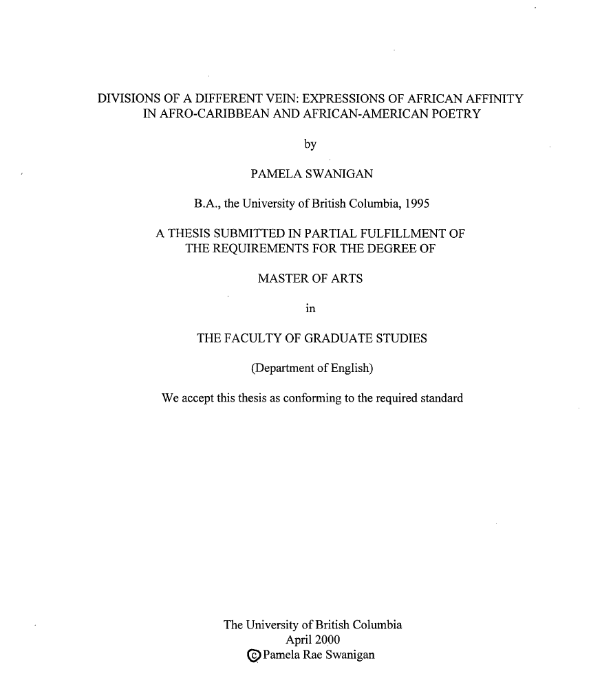 Academic writing and research – Pamela Swanigan portfolio